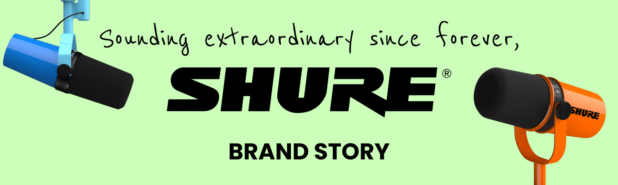 Sounding Extraordinary Since Forever: The Shure Brand Story – Foxmybox